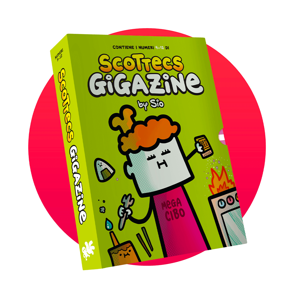 Scottecs Gigazine Cofanetto 3: Vol. 9-12 – Gigaciao