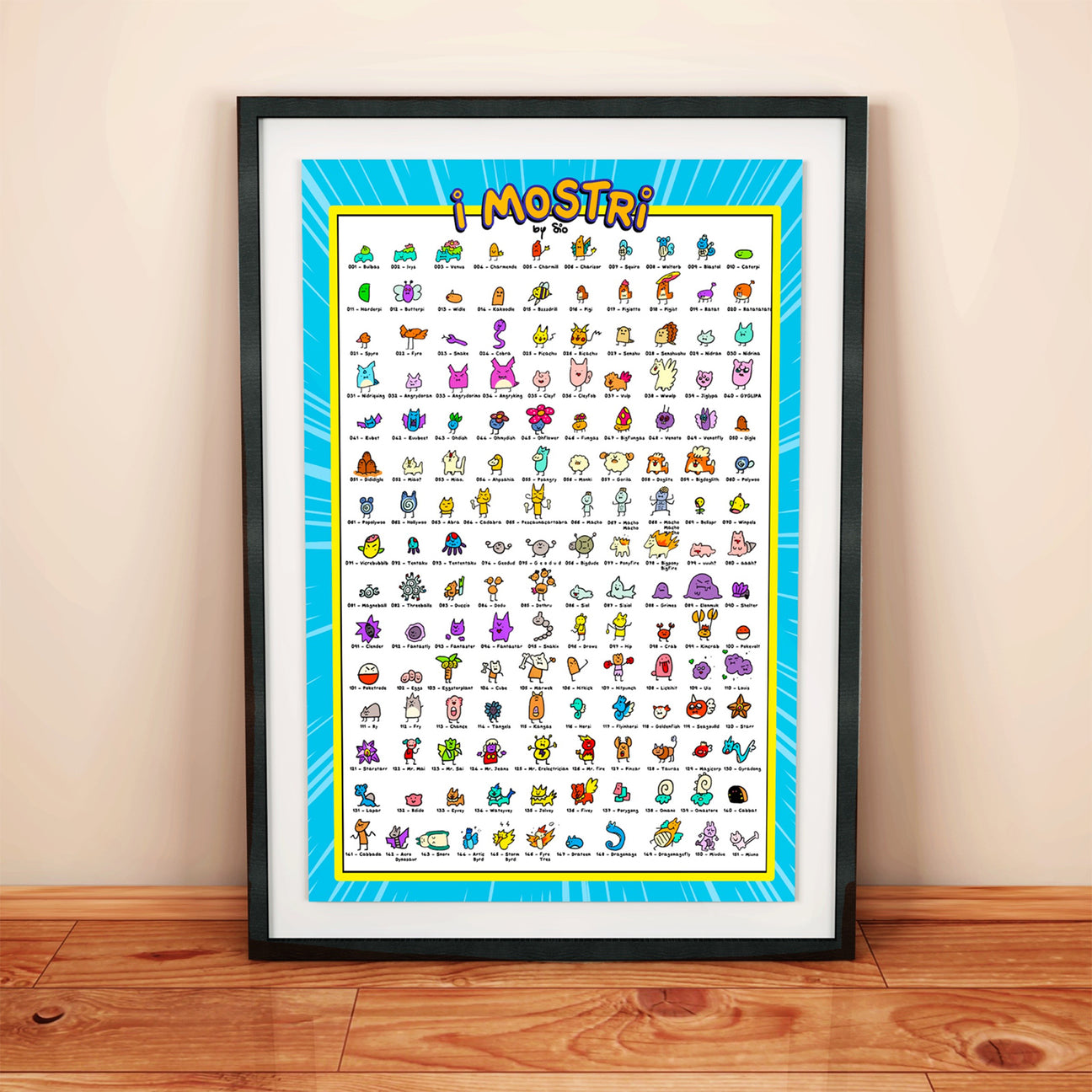 Poster A3 "I MOSTRI" Sio – Gigaciao